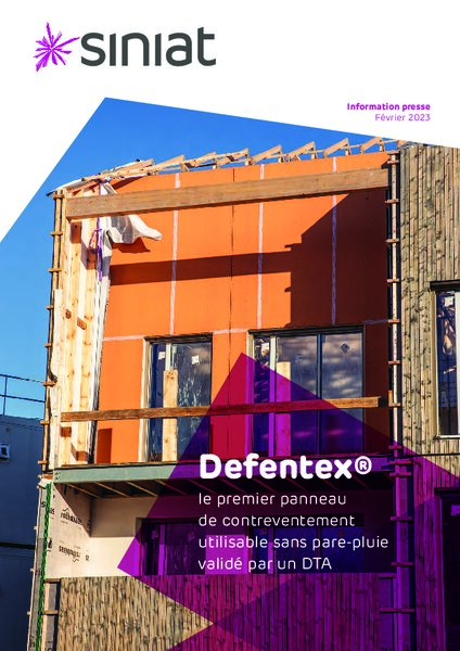 Siniat présente son innovant panneau Defentex | BATI-Today